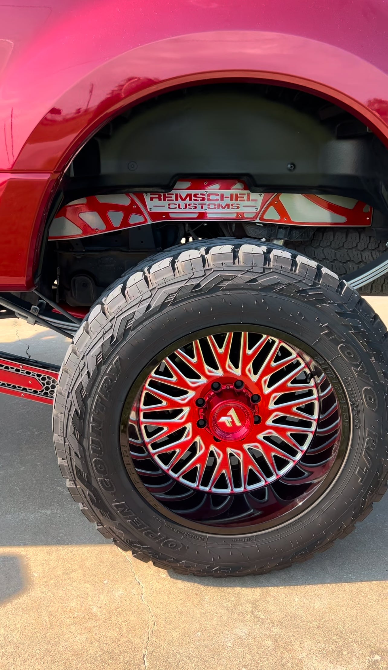 Ford 17-22 F250/350 Rear Frame Overlays